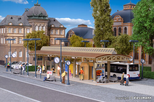 NEW! Vollmer 45149 Dworzec autobusowy z zadaszeniem