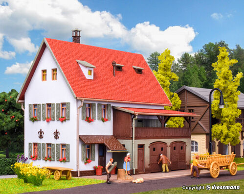 NEW! Vollmer 43721 Dom ze stodołą
