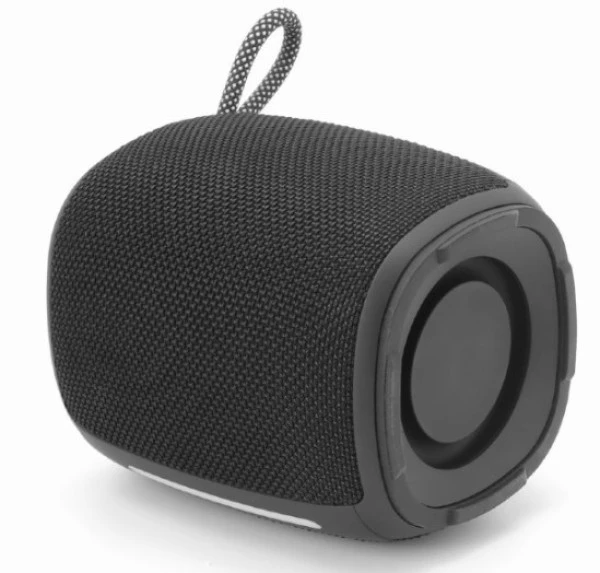 Gembird SPK-BT-LED-03-BK Portable RGB LED Bluetooth speaker 5W, BT, FM, TF, USB, Handsfree, black