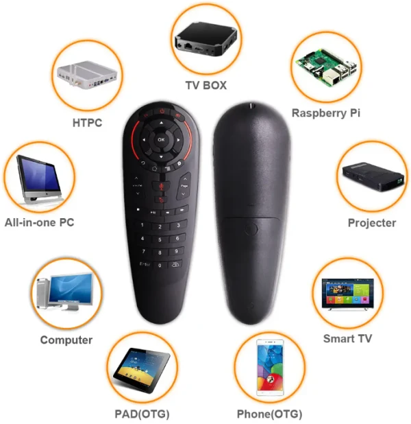 Gembird GMB-G30S AIR MOUSE Wireless Keyboard - Voice Universal Remote Control Gyro for Android tv box PC