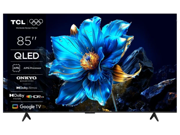 TCL Televizor 85P7K QLED 85'' 4K UHD 60Hz Google TV crna
