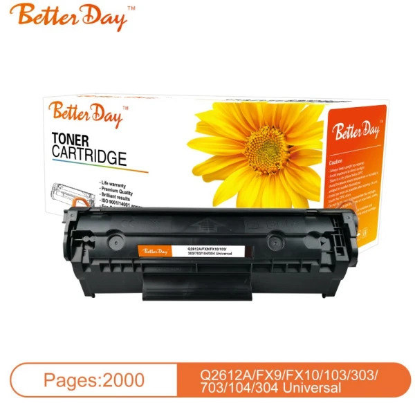 Toner BetterDay Q2612A/FX10 zam. kaseta za HP 2k