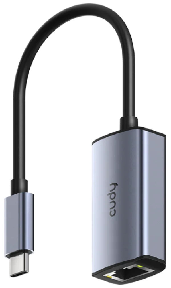Cudy UE10C USB-C to Gigabit Ethernet Adapter,10/100/1000 Mbps Ethernet Port