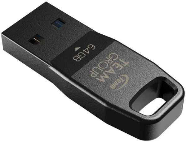 TeamGroup TS5364GB01 S5 USB 3.2 Gen1 FLASH DRIVE BLACK 64GB