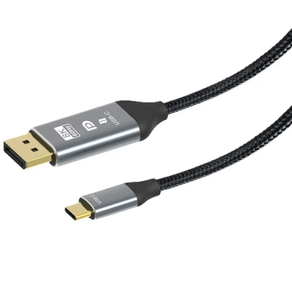 Kettz TC-K860 Bidirectional 8K60Hz Tip C na DisplayPort Kabl Two-way