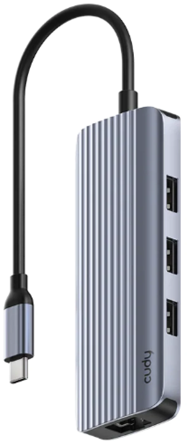 Cudy UH606 6-In-1 USB-C Hub with Gigabit Ethernet Port