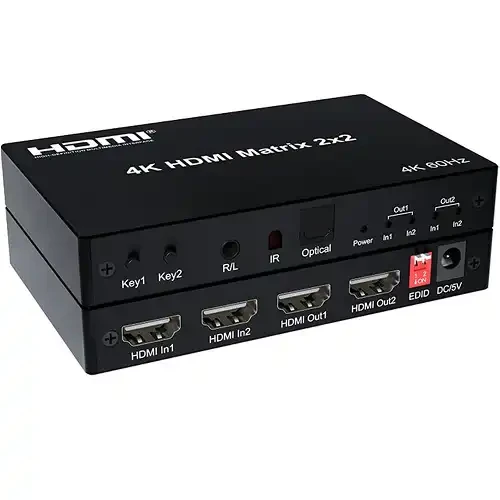 Kettz 4k 60hz HDMI Matrix 2x2 HM-K252