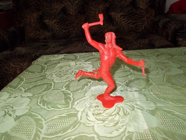 Indijanac - Marx Toys - Made in Great Britain - 17 cm
