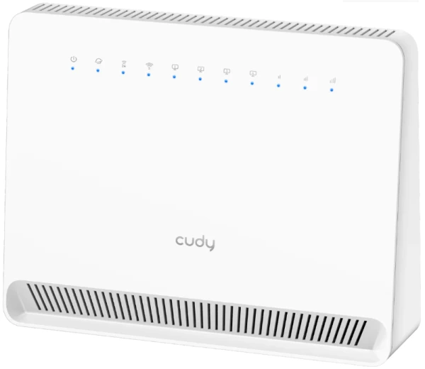 Cudy LT700E 4G Cat 6 AC1200 Wi-Fi Router, Max 300 Mbps DL, 4-Stream Dual-Band Wi-Fi 5
