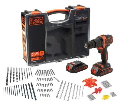Black + Decker aku udarna bušilica BDCHD18BOA