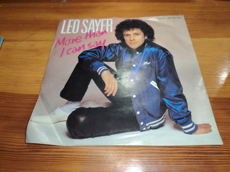 Leo Sayer - More Than I Can Say (1980)