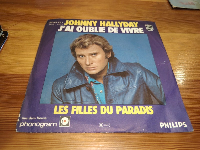 Johnny Hallyday - J`ai Oublie De Vivre (1977)