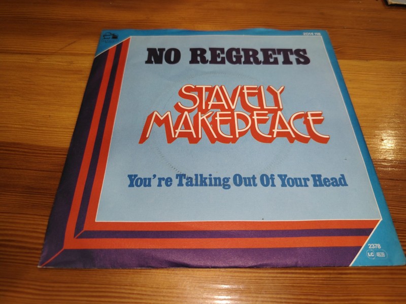 Stavely Makepeace - No Regrets (1978)