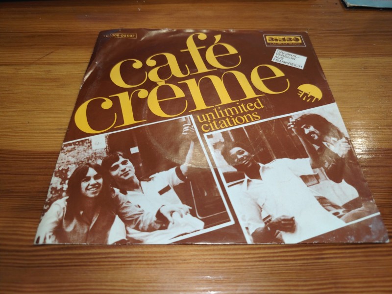 Cafe Creme - Unlimited Citations (1977)