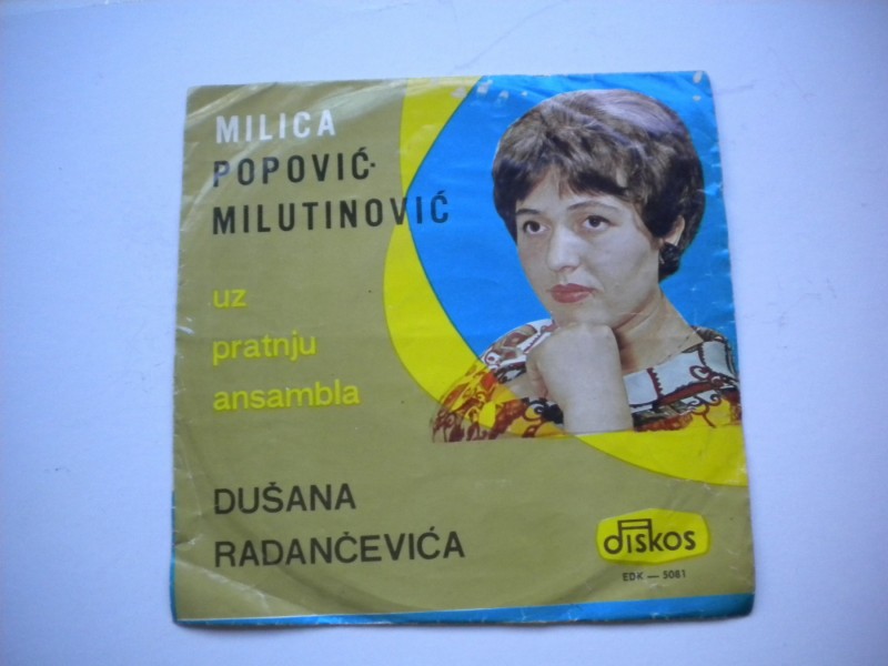 MILICA POPOVIC-MILUTINOVIC - POCELA SAM DA TE SANJAM
