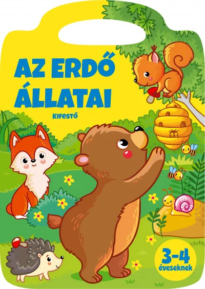 Az erdő állatai – kifestő