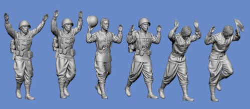Germania-Figuren 72-WW2-0725 USSR – Soldiers Of The Red Army Surrender 02