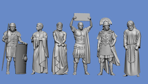 Germania-Figuren 72-1530 Jesus And Pilate 01