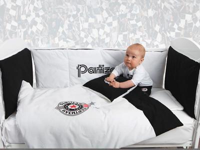 Bebi posteljina sedmodelna Partizan
