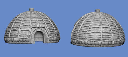 Germania-Figuren 72-8548 Zulu Hut