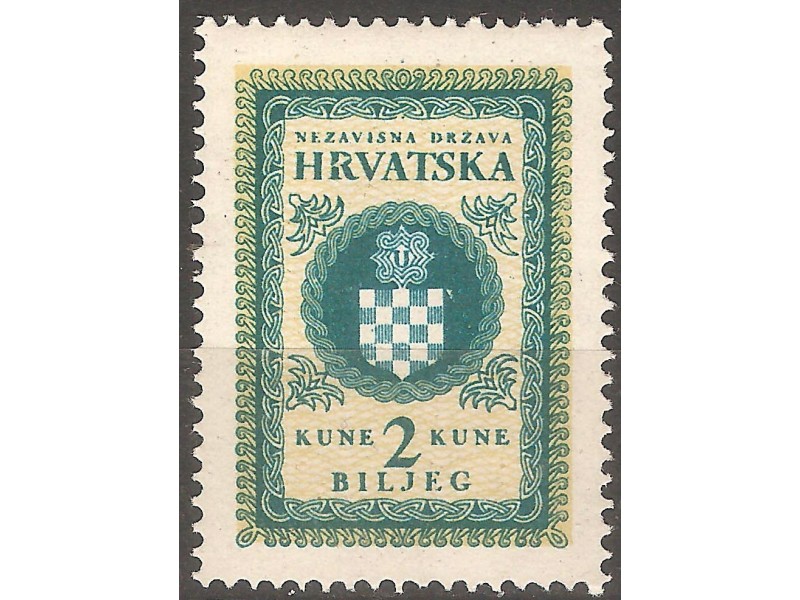 1944 - NDH Taksena 2 kune MH