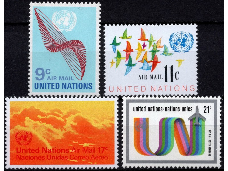 UN New York 1972. Komplet serija