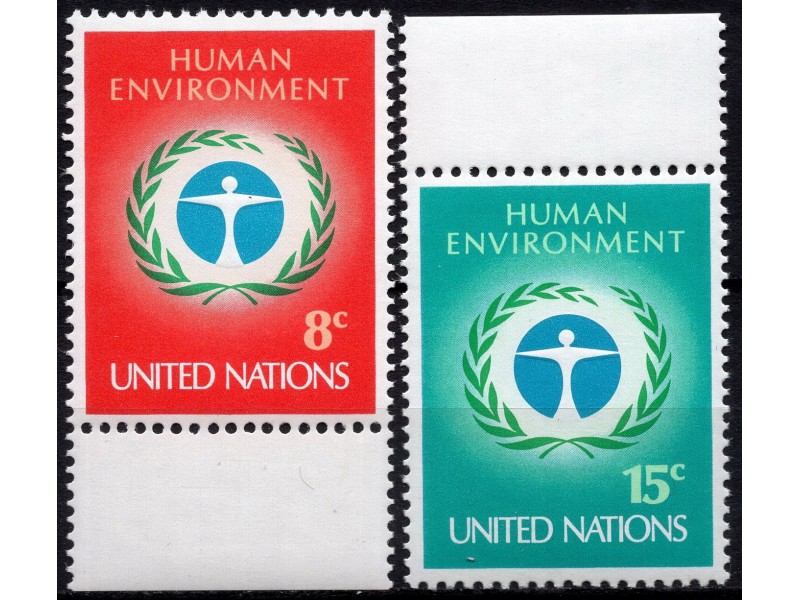 UN New York 1972. Komplet serija