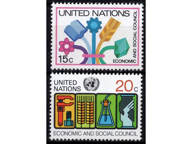 UN New York 1980. Komplet serija