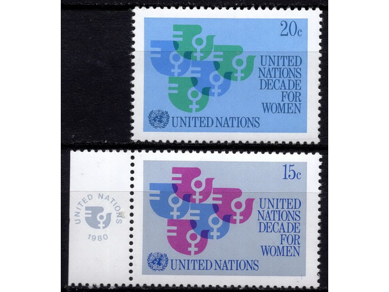 UN New York 1980. Komplet serija