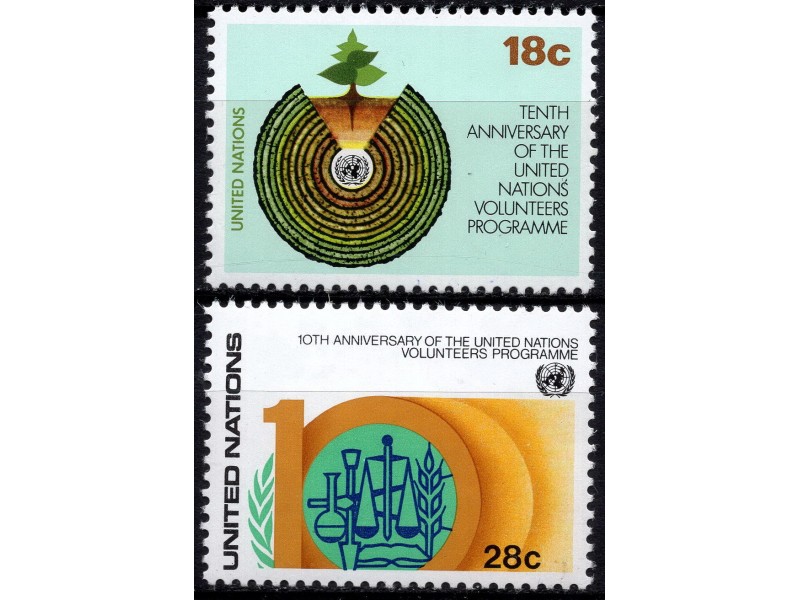 UN New York 1981. Komplet serija