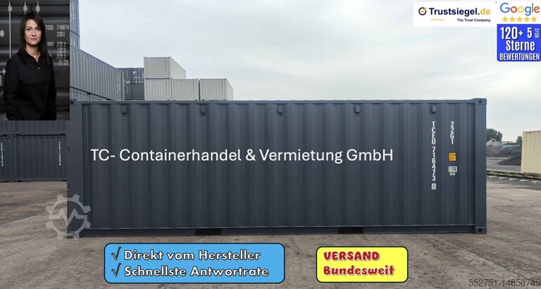 Morski kontejneri
TC Containerhandel DUISBURG DUISBURG⚡️20-Fuß Container Seecontainer