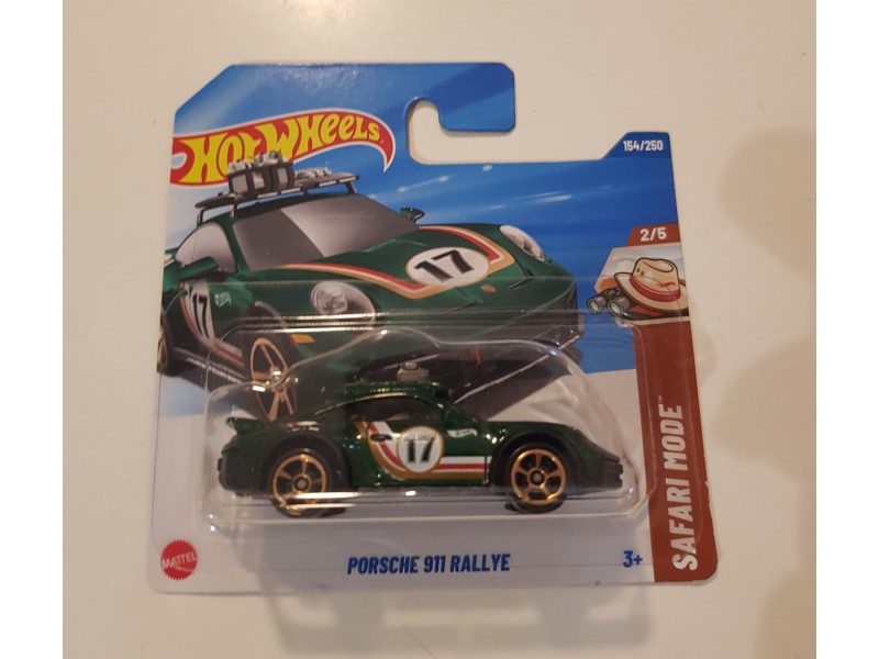 Hot Wheels Porsche 911 Rallye NOVO