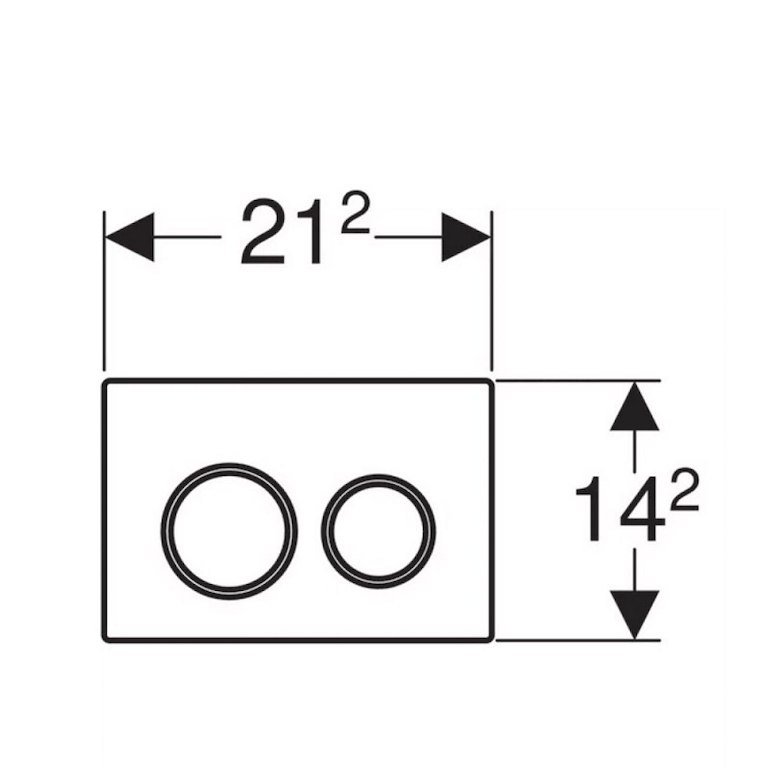 TASTER OMEGA 20 BELI-HROM SJAJ