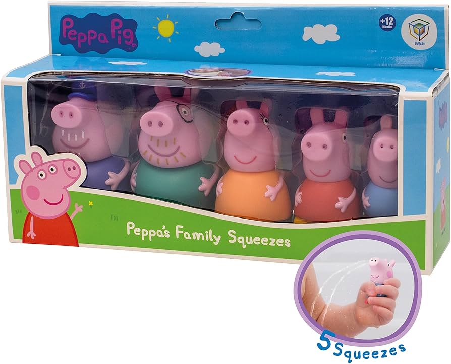 Peppa Pig – set od 5 figura za kupanje