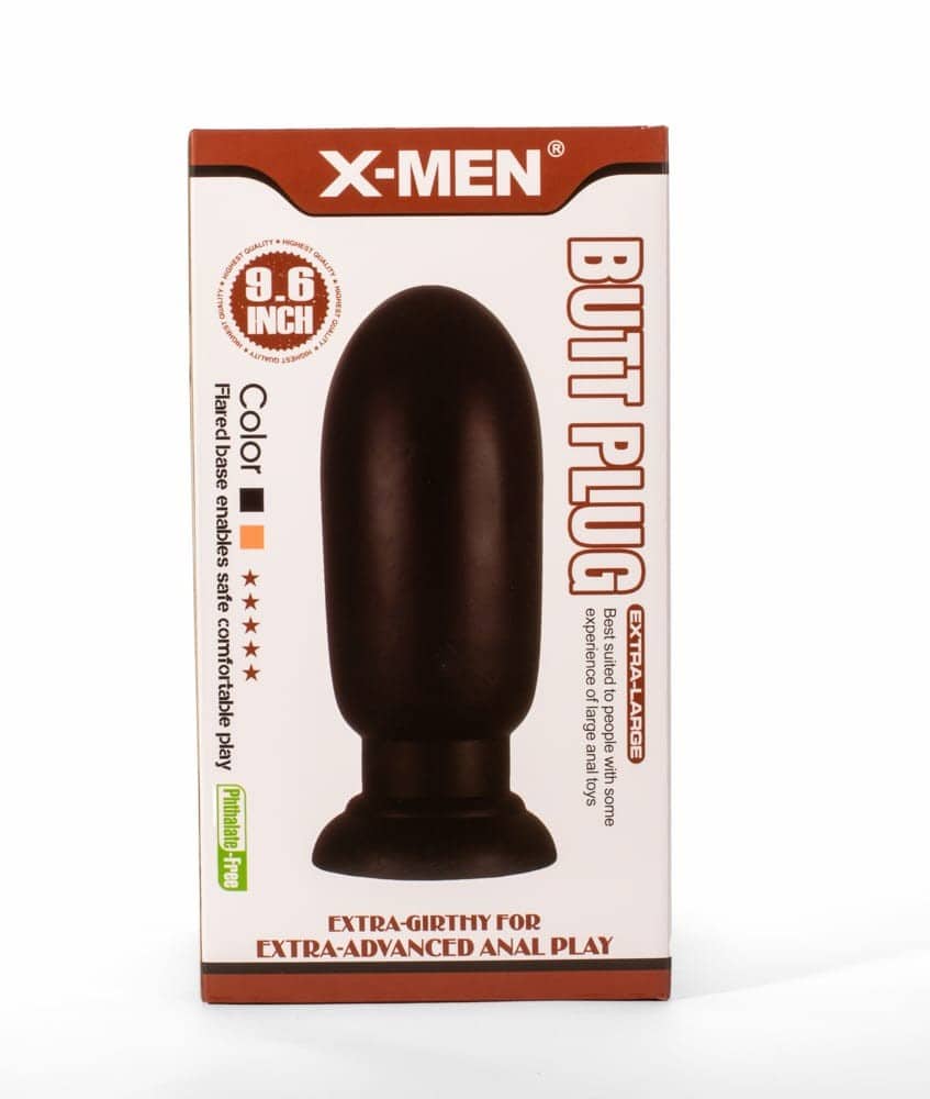 XMEN000082 X-MEN 9.6inch Huge Butt Plug