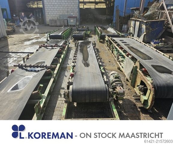 Trakasti transporter Hazemag
Hazemag Belt Conveyor