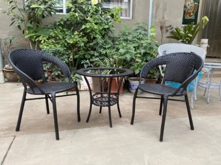 Baštenski set Rattanica black ( 0000458 )