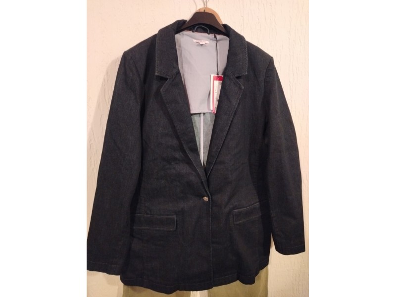 sOLIVER ženski teksas sako vel. 46 novo