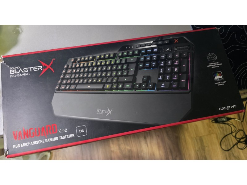 SoundBlaster Vanguard K08 mehanička tastatura