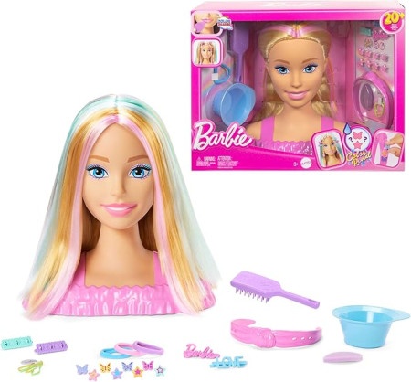 Mattel barbie glava za friziranje sa dodacima ( 296651 )