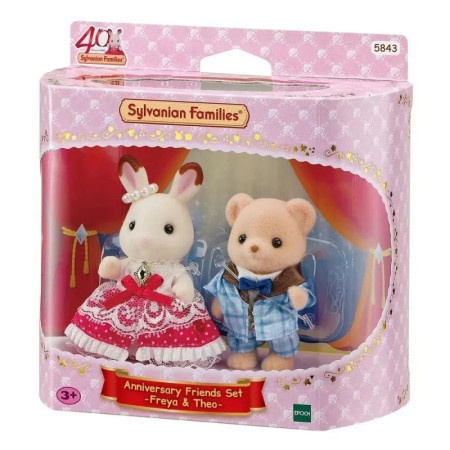 Sylvanian families anniversary friends set -freya & theo- ( EC5843 )