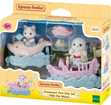 Sylvanian families amusement park ride set -ride the waves- ( EC5820 )