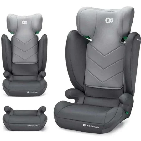 Kinderkraft autosediste i-spark i size grey ( kcispa00gry0000 )