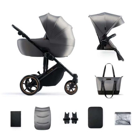 Kinderkraft kolica 2u1 prime2 shadow grey ( ksprim02gry2000 )