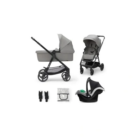 Kinderkraft kolica za bebe newly set 3u1 moonlight grey ( ksnewl00gry300i )