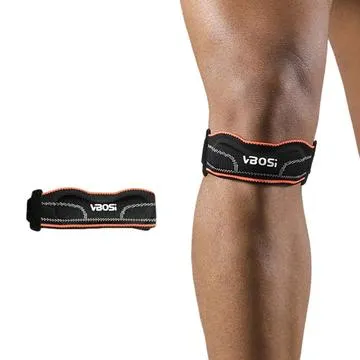 VBOSI 4087V PATELLA KNEE STRAP - ONE SIZE - BLACK