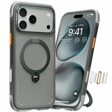IPHONE 17 PRO MAX TORRAS OSTAND Q3 AIR MAGSAFE CASE (OPEN BOX - BULK SATISFACTORY) - BLACK