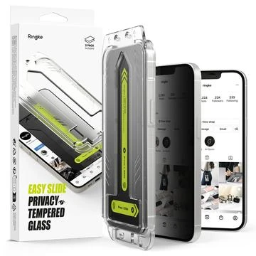 IPHONE 16E/17E RINGKE EASY SLIDE PRIVACY TEMPERED GLASS SCREEN PROTECTOR - 2 PCS.
