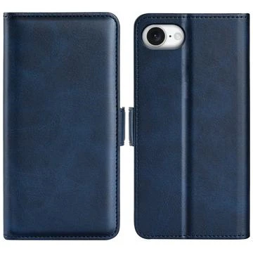 IPHONE 16E/17E WALLET CASE WITH MAGNETIC CLOSURE - CALF TEXTURE