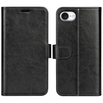 IPHONE 16E/17E WALLET CASE MAGNETIC CLOSURE - BLACK